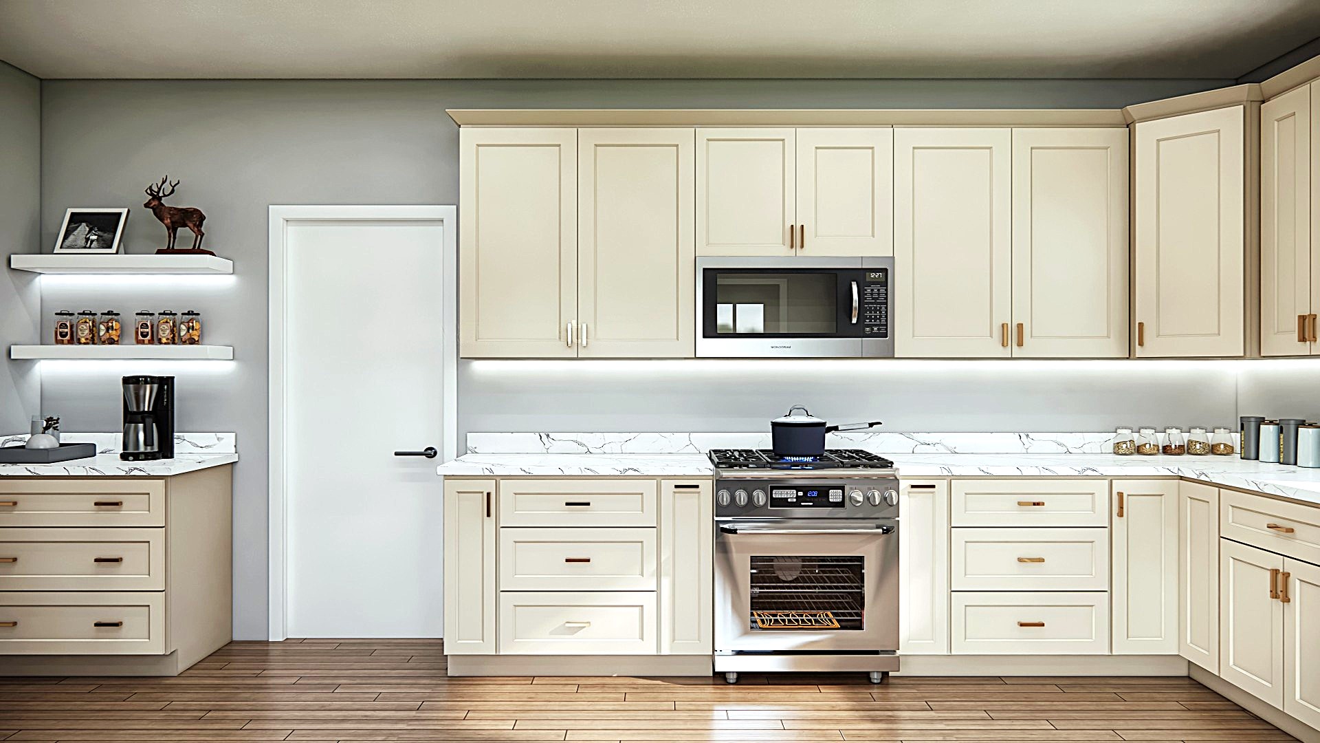 Classic Cream - Assembled Cabinets - Shop