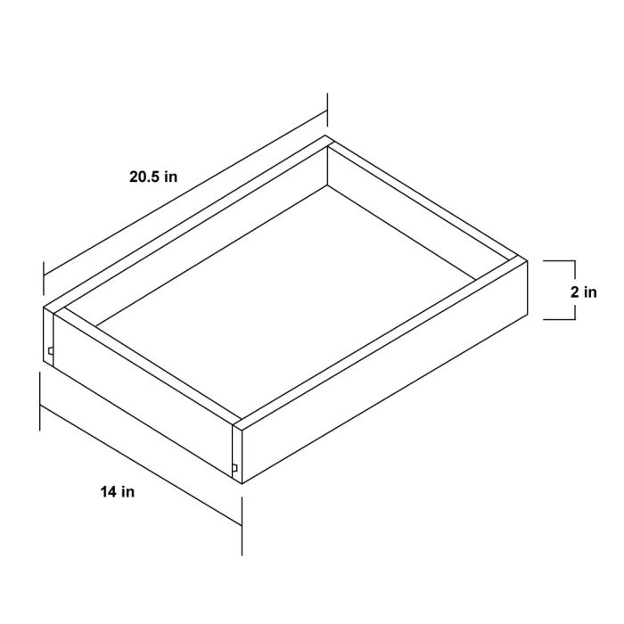 Universal Roll Out Trays - ROT15